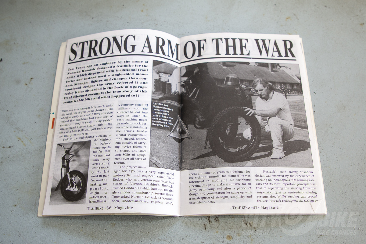 Talking Suspension with the Legendary Norman Hossack | CityBike Magazine